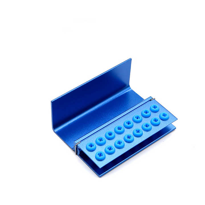 Best Quality Dental Root Canal Files Holder with Rubber Box Manual ...