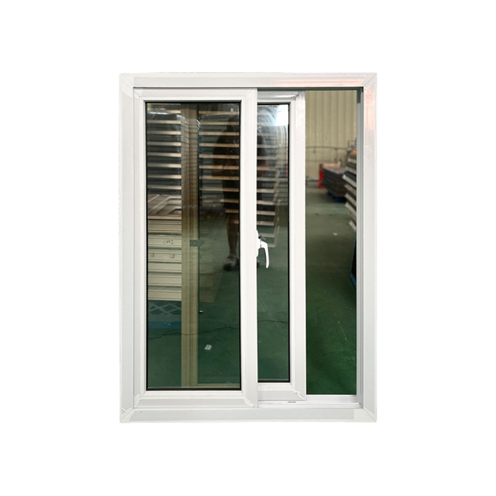 Modern UPVC Profile Windows with Double Glazed Vinyl Sliding Horizontal ...