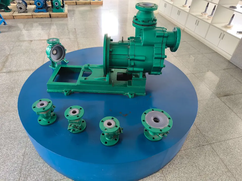 Fluorine Plastic Self-Priming Pump High Performance FEP PFA Lined ...