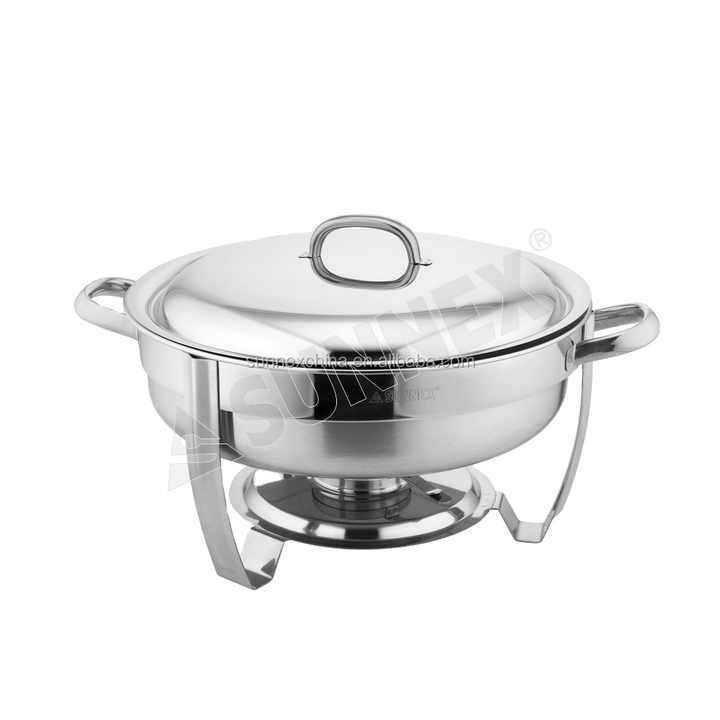 Sunnex Professional Regal Range Round Chafing Dish Set / Buffet Chafer ...