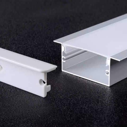 SDW4020A Recessed LED Strip Channel Holder Diffuser Flush Mounted ...