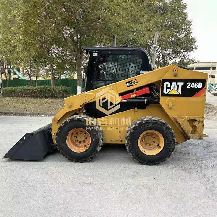 Free Shipping Used Cat 246d Skid Steer Front Loader Tractor Cat 246d ...