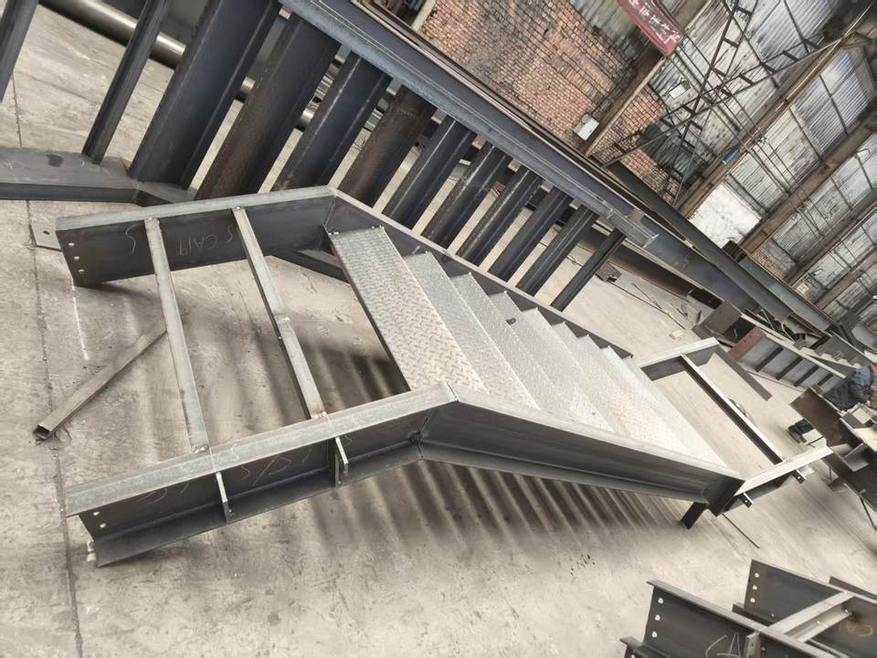 Factory Price Modern Indoor Hall Exterior Galvanized Steel Fire Escape ...