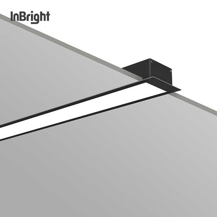 Office Ceiling Recessed Fixture Linear Light 20W 36W Aluminum LED ...