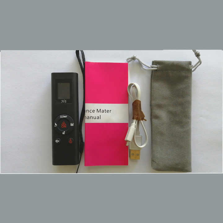 Mini TYPE C Rechargeable 40m Handheld Digital Laser Rangefinder