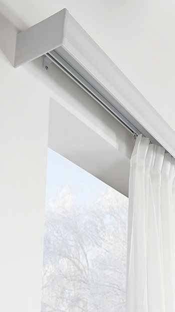 New Durable Four-in-One Curtain Pelmet Double Track with LED Light ...