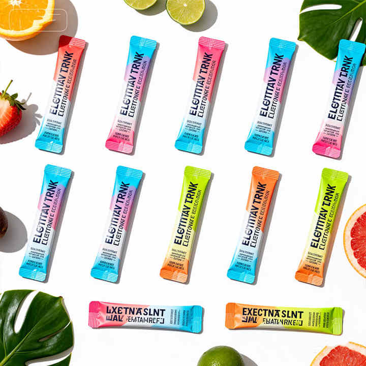 OEM Hydrated Electrolyte Beverage Powder Mixed Multiple Flavors ...