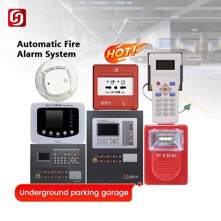Addressable Fire Alarm Control Panel with Big Capacity 324 Addresses ...