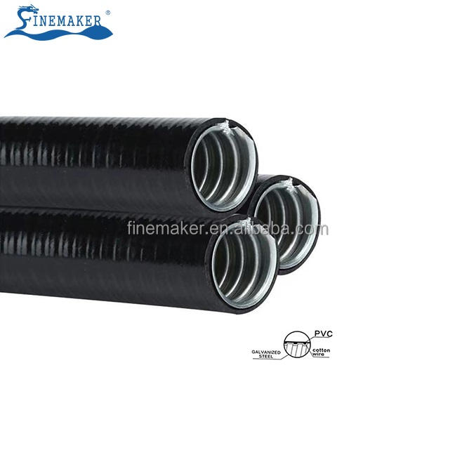 3/4 Inch 20mm Pvc Coated Metal Flexible Liquid Tight Conduit for Cable ...