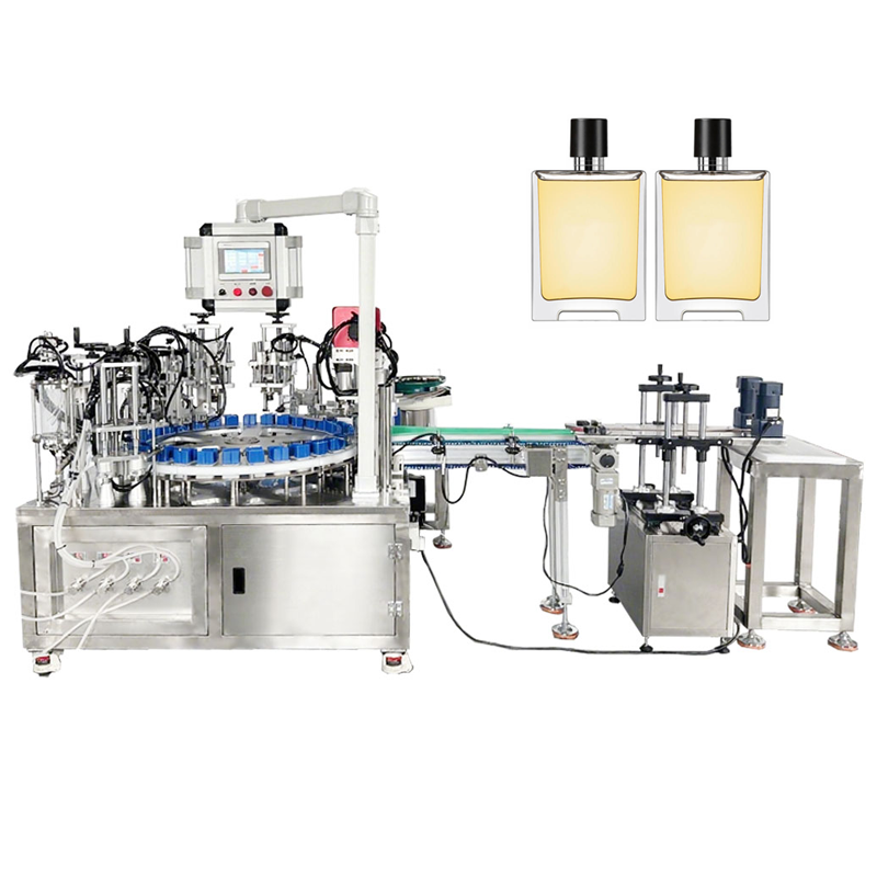 Fully Automatic Perfume Production Line Rotary Filling Capping Machine ...