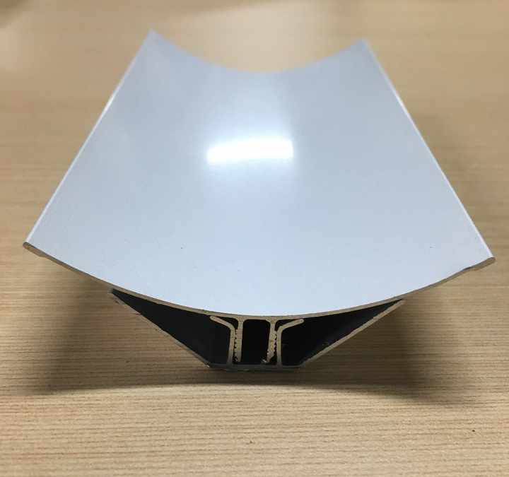 Clean Room Decoration Profile Arc Coving Aluminum
