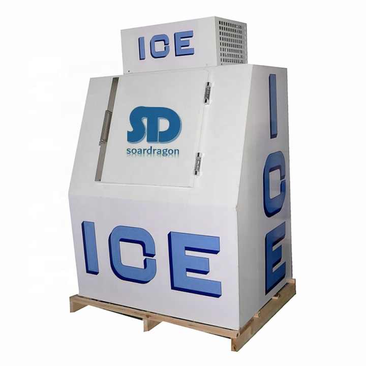 Soardragon 30CuFt Mechanical Temperature Control Bagged Ice Freezer Box ...