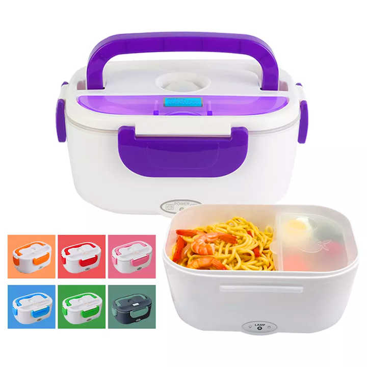 Self Heating Electric Lunch Box - Fast, Portable & Efficient