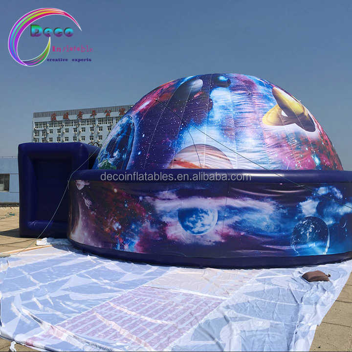 Custom 3D Inflatable Planetarium Projection Dome Tent