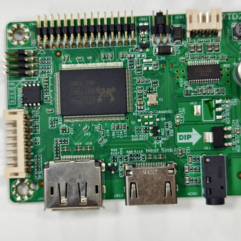 RTD2556V2.2 DDR4 Motherboard with HDMI & DP Interfaces, LCD Driver 480P ...