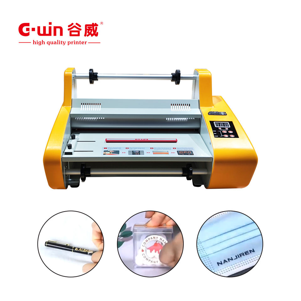 A3 Size Intelligent Heated Roll Laminator Machine for UV DTF Printing A ...