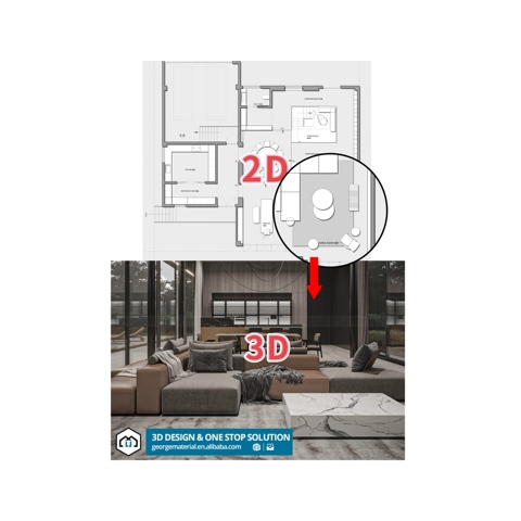 Building House House Designs 3d Max Rendering Interior Design Luxury ...