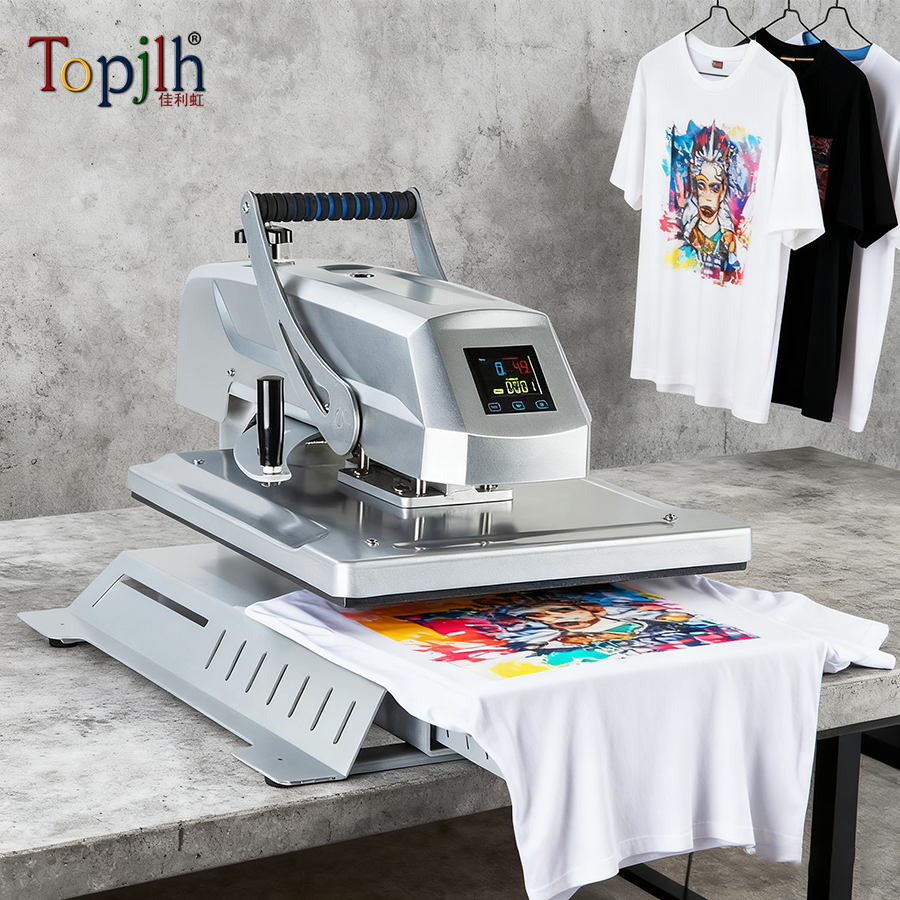 Topjlh Sublimation Swing Away Heat Press Machine High Quality Flat ...