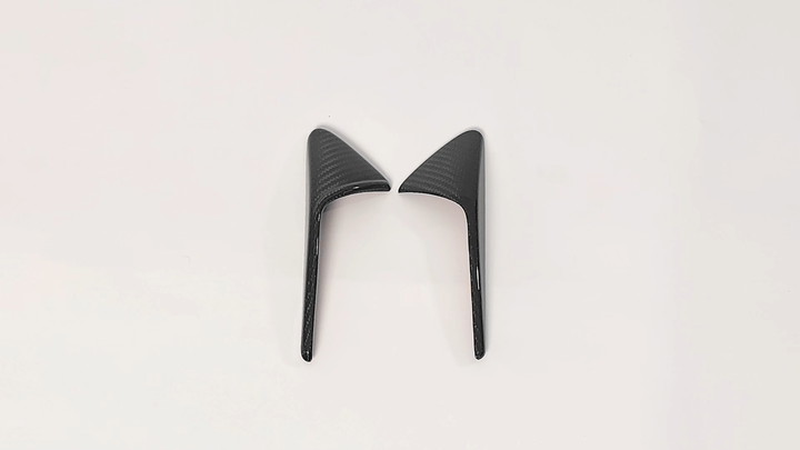 Bfb For Tesla Model Y 2020-2021 Dry Carbon Camera Vent Fender Cover ...
