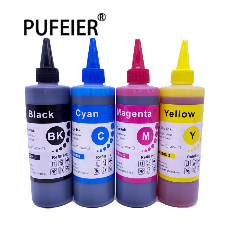 250ML Bottle Refill Universal Bulk Dye Based Ink Compatible for Epson ...