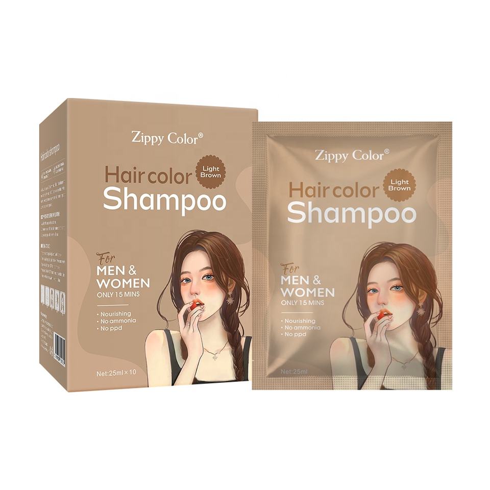 Wholesale Magic Color Hair Dye Shampoo Men Women Fast Acting Permanent ...