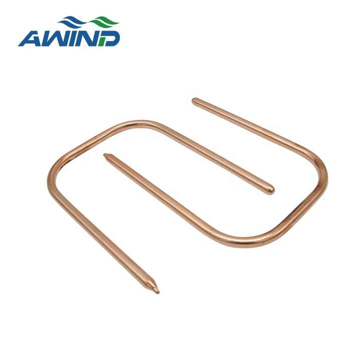 Customized Design Various Type Bent Heatpipes Copper Sintered Heat Pipe ...