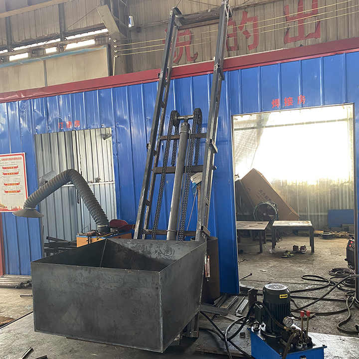 220V Electric Ladder Lift with Bucket Load Capacity for Roof and ...