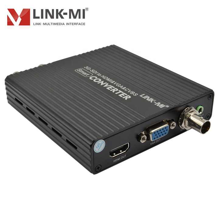 LINK-MI SD/HD/3G SDI to HDMI/VGA/AV Coaxial Cable Converter