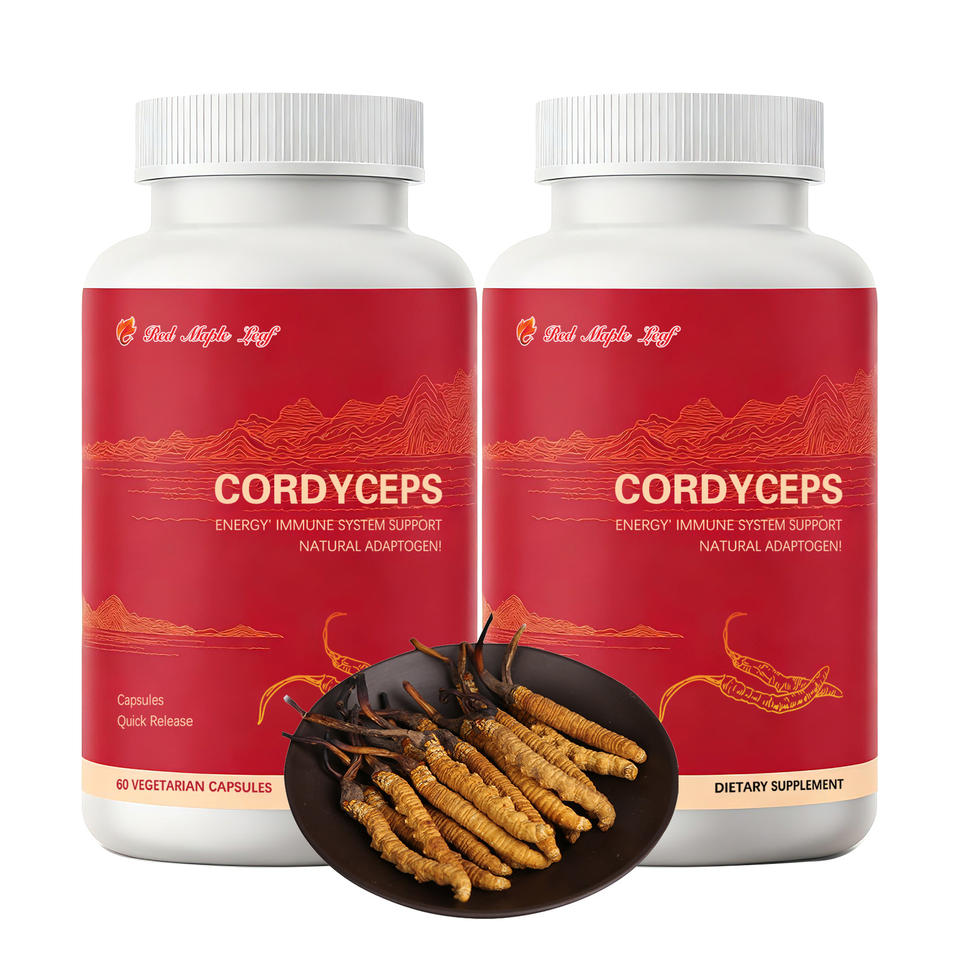 USDA Organic Cordyceps Capsules - Daily Vitality & Wellness Supplement ...