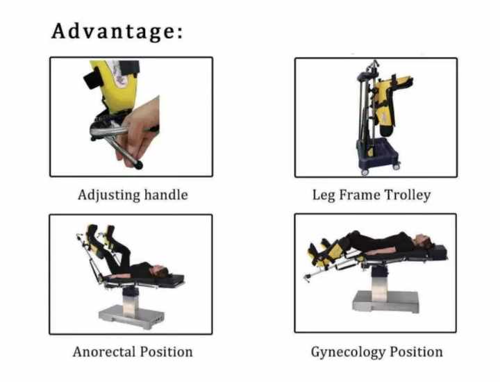 MT Medical Lithotomy Position Operating Table Accessories