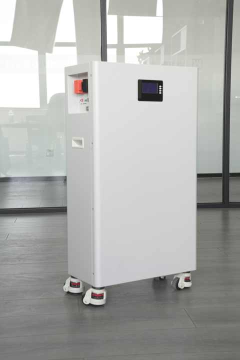 Vertical Type 51.2V 280ah Lifepo4 Battery With Wheels Home Solar ...