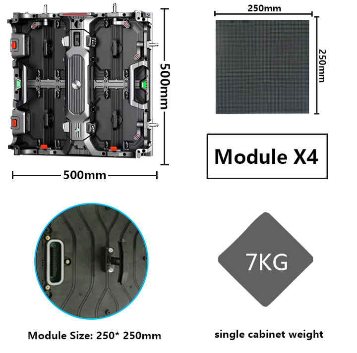 P2.9 P3.9 LED Display - Perfect for Indoor Events & Concerts