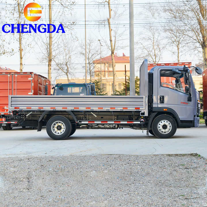 Euro 4 New Howo Single Cab 5ton Light Lorry Cargo Truck 4x2 Light ...