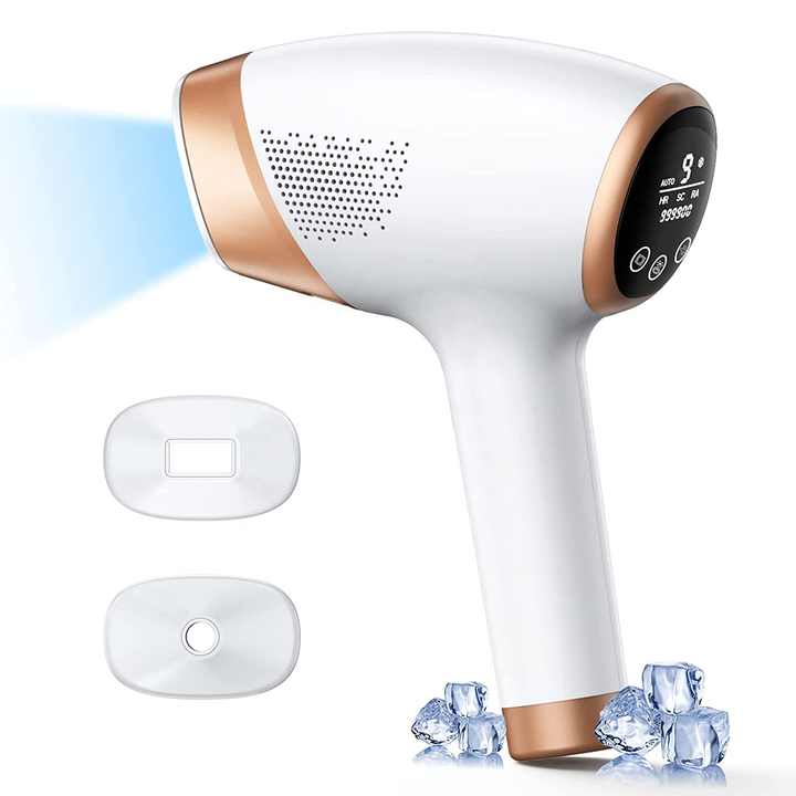 Sapphire Ice Cooling IPL Laser Hair Removal Facial Epilator