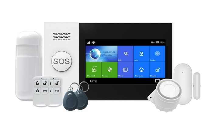 Alarma Inteligente contra Incendios Tuya, Anti-Robo, Intrusión, Llamada ...