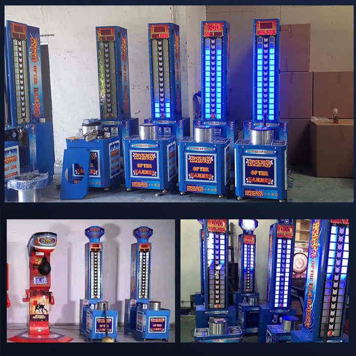 Coin Operated High Striker Hammer Game Strength Test & Ticket ...