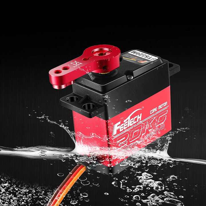 Feetech FT5320M 20KG.cm 180 Degree Smart Serial Bus Servo Motor Magnetic Encoding TTL RC Robot ...