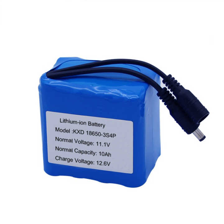 Customized Rechargeable Li Ion Battery - 3S4P 8800mah