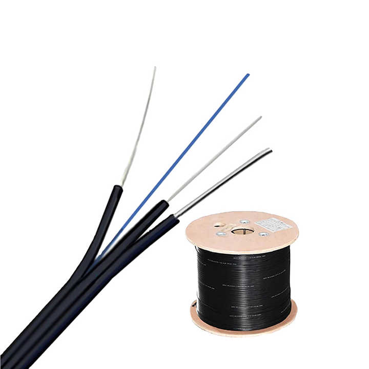 Outdoor FTTH Fiber Optic Cable PVC 2/4/6/8/12/16/24 Core G657A1/G657A2 ...
