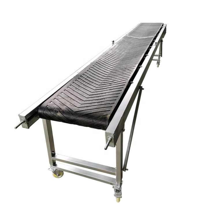 High Quality Customizable Rubber Conveyor Belt System Small Foldable ...