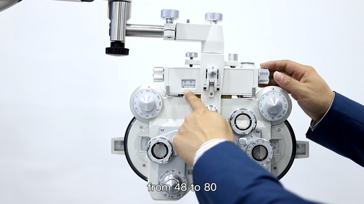 Ophthalmic Eye Examination Manual Phoropter with Refraction Table