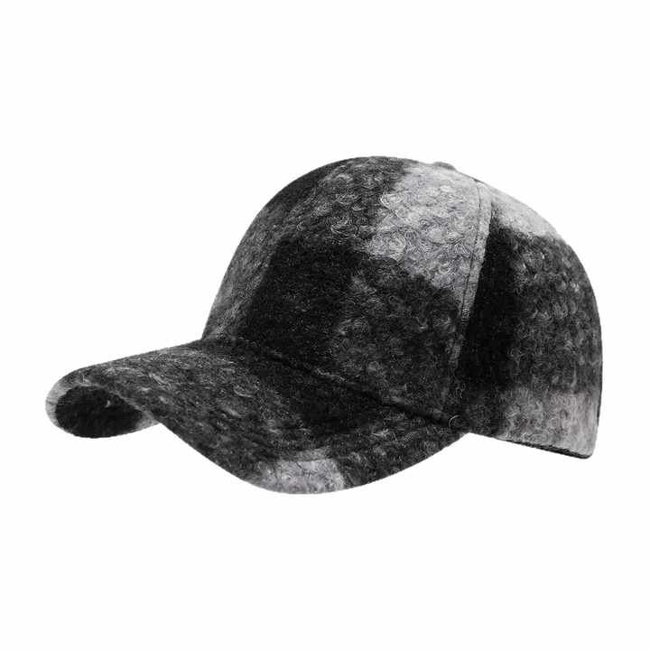 Autumn Winter Unisex Furry Baseball Cap Outdoor Casual Thickened Warm ...
