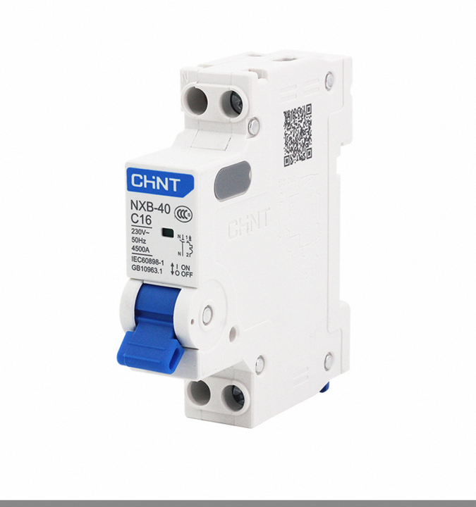 Chint Original NXB-40 Miniature Circuit Breaker 1P+N DPN 6A 10A 16A 20A 25A 32A 40A RCBO Rccb ...