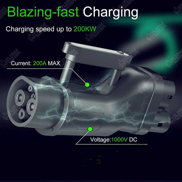 Evse Charging Connector DC Ev Charger Adapter 200A GBT to CCS2 Adapter