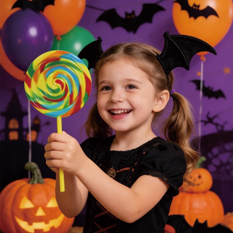 Pafu Halloween Carnival Kids Fancy Prop Multi Colour Jumbo Phoney ...