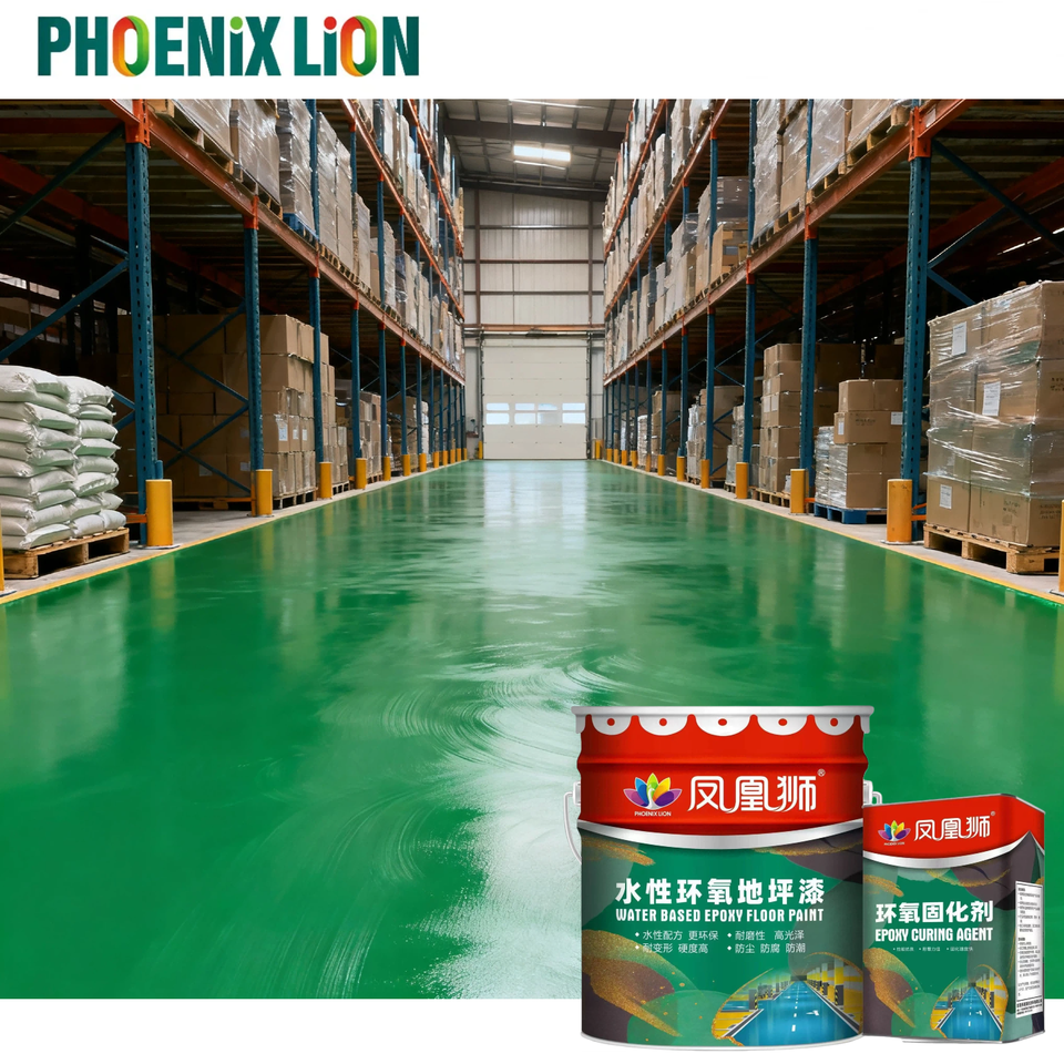 Phoenix Lion Water Based Epoxy Coating for Cold Storage and Freezer ...