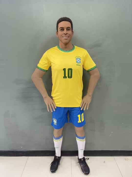 Life Size Wax Figure of Famous Football Star - Perfect for Museums and ...