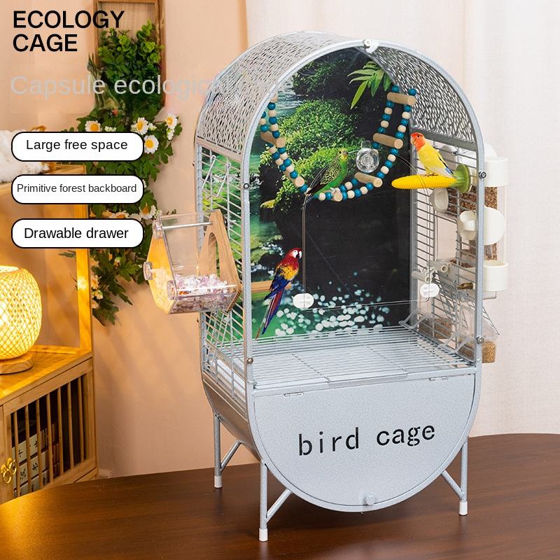 Junda KMH012 Parrot Iron Bird Cage - Customizable & Eco-friendly
