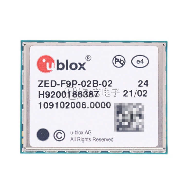 ZED-F9P-02B-00 RTK Differential High Precision GPS Positioning Module ...