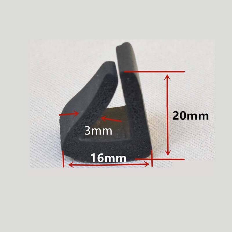 Customization Support Rubber Products - Durable U-Shaped Strips
